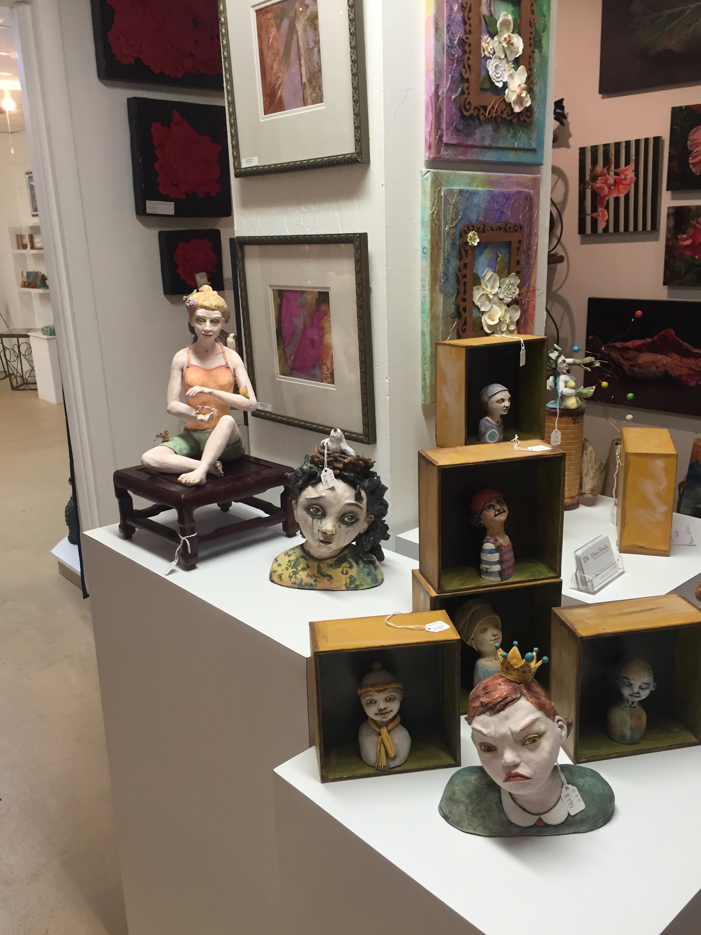 It's official! Edrian Thomidis' artwork is at Artisans on the Ave ...