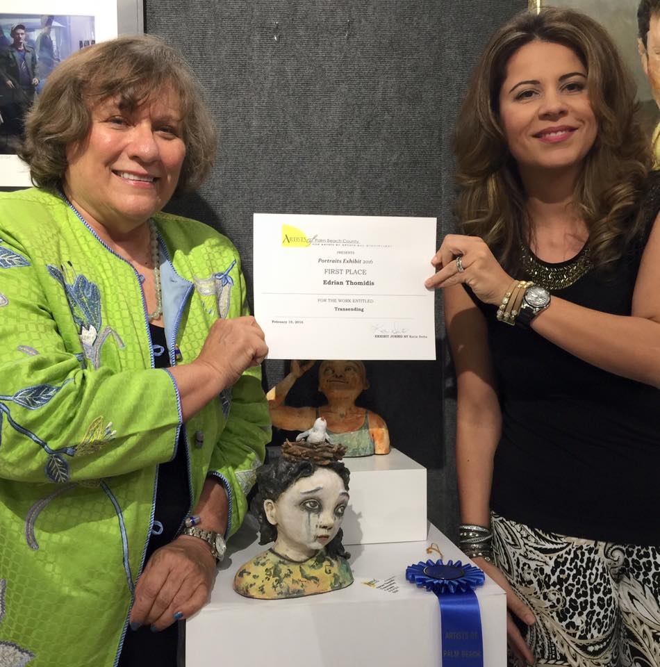 Artist Edrian Thomidis First Place Award Recipient at the Art On Park ...